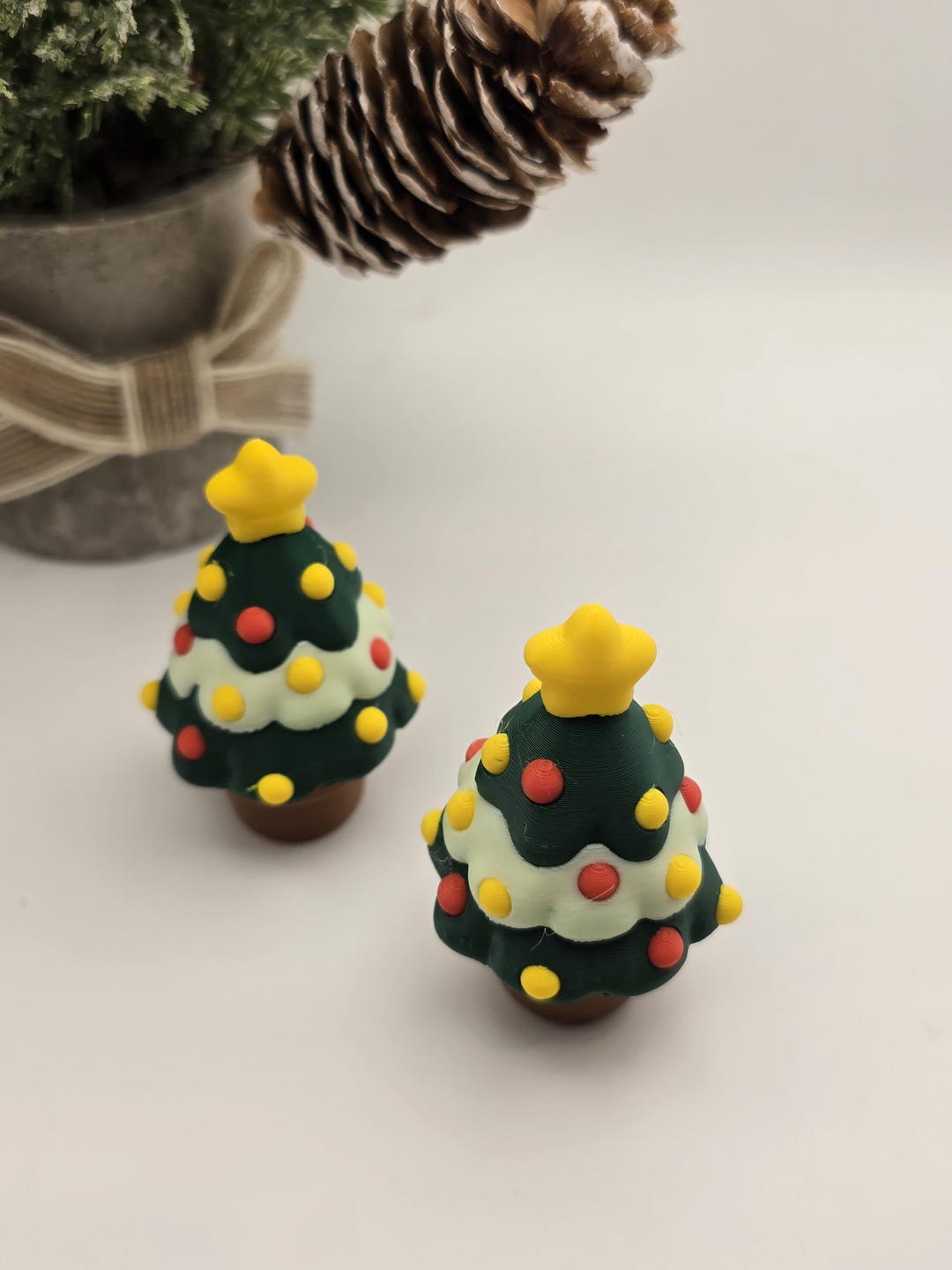 Christmas Tree Fidget Clicker, Stress Relief Toy, Stocking Stuffer - Etsy