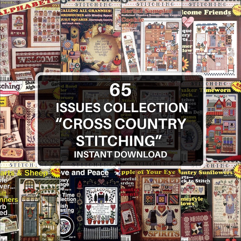 Country Crochet Magazines - Etsy