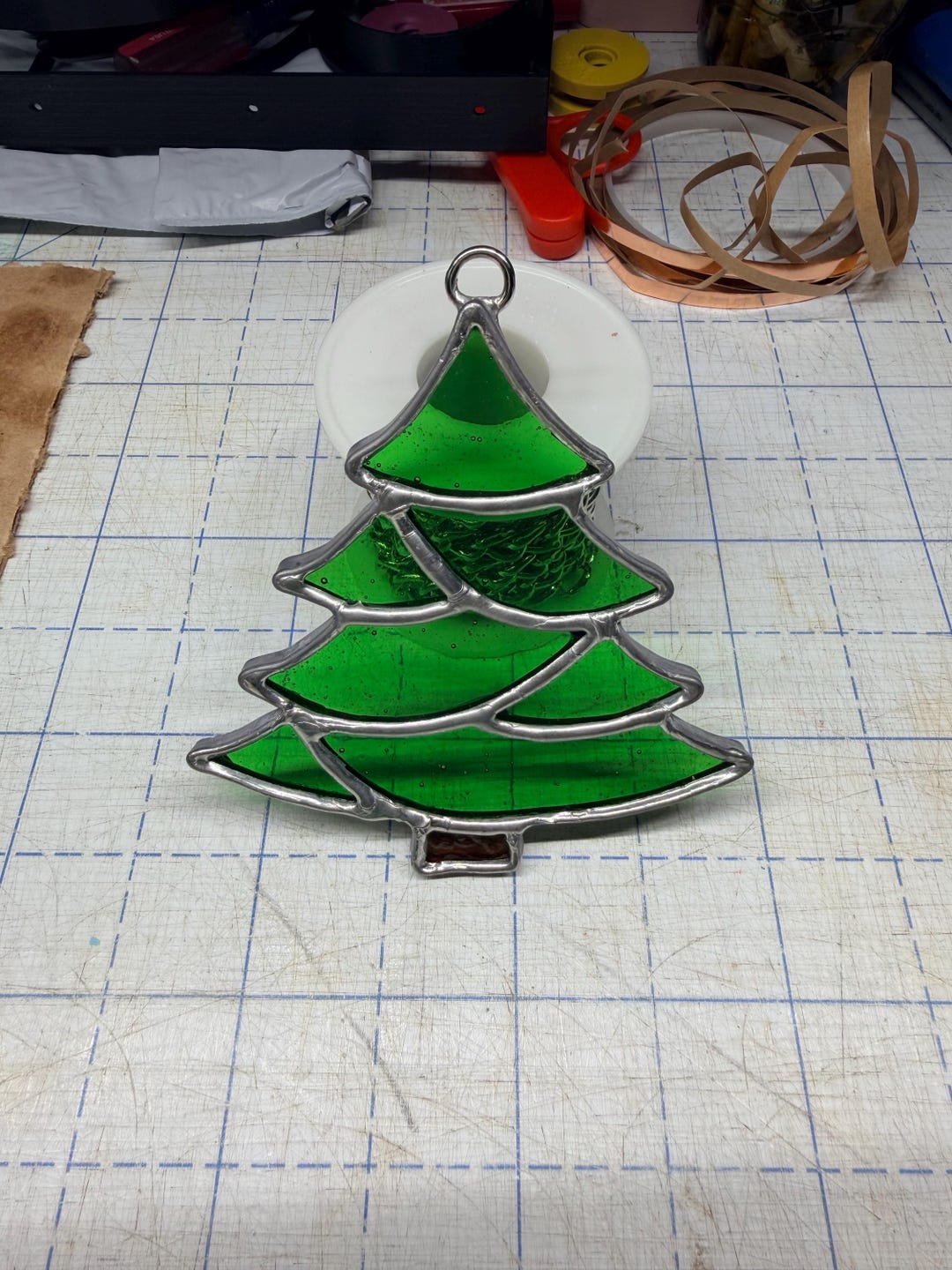 4x4 Stained Glass Christmas Tree - Etsy