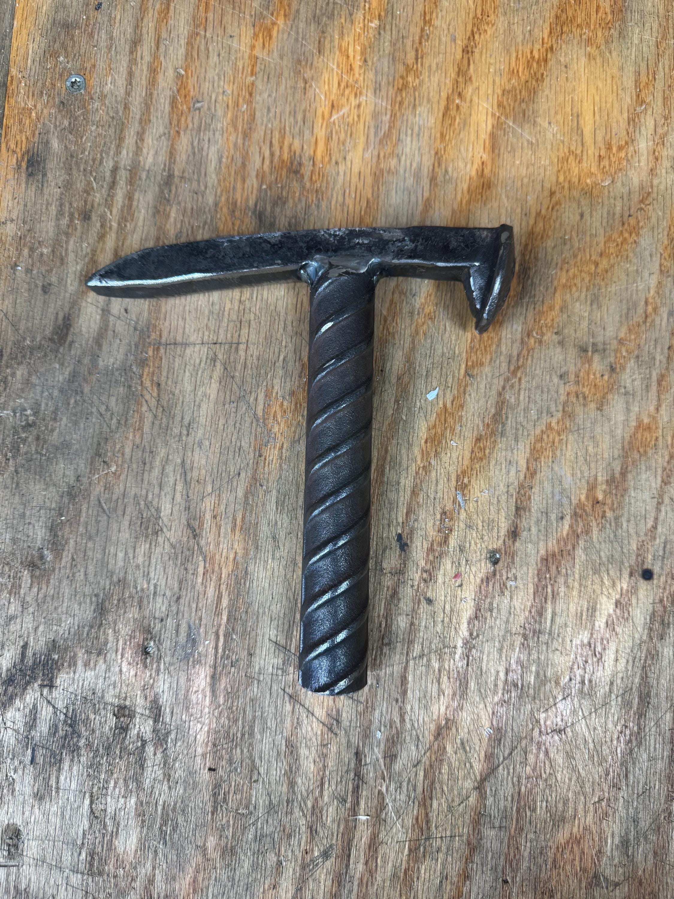 Railroad Spike Display Hammer Handmade From Real Train Track Nail and ...