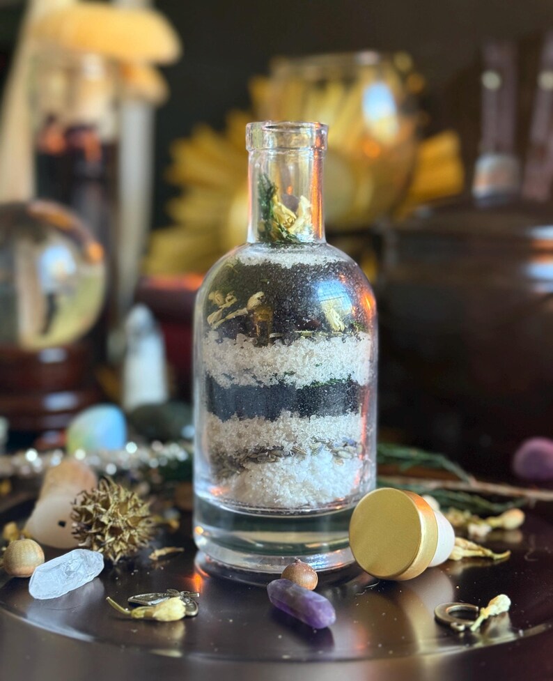 Cedar + Cypress Forest Bath Gift Set • FREE Ritual Oil Sample • Witchy ...