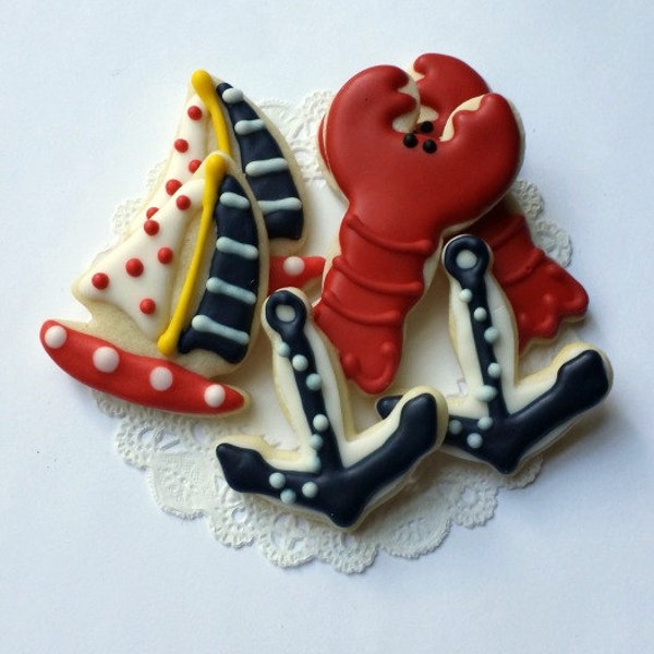 Nautical Cookies - Etsy