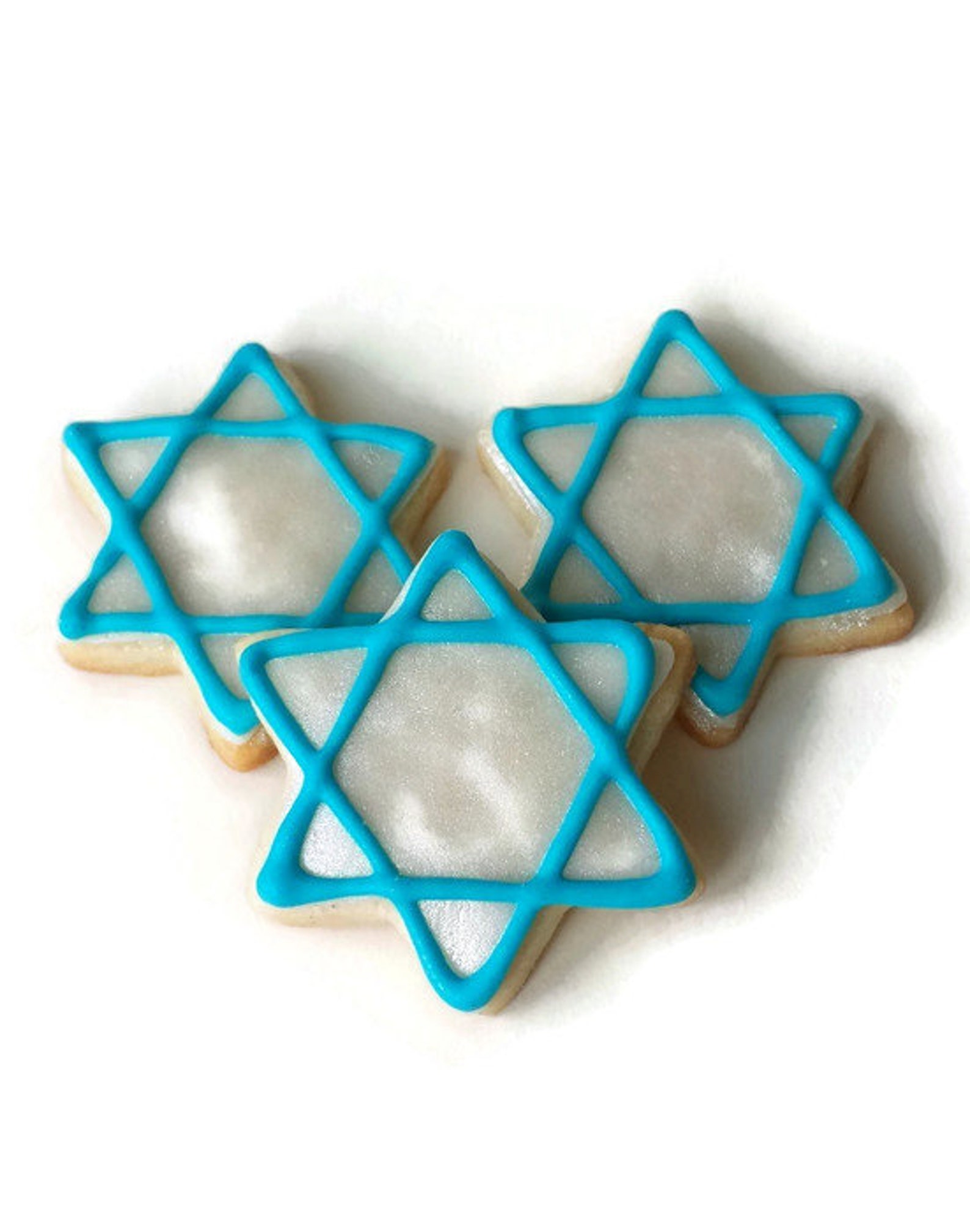 Mini Star of David Sugar Cookies - Etsy