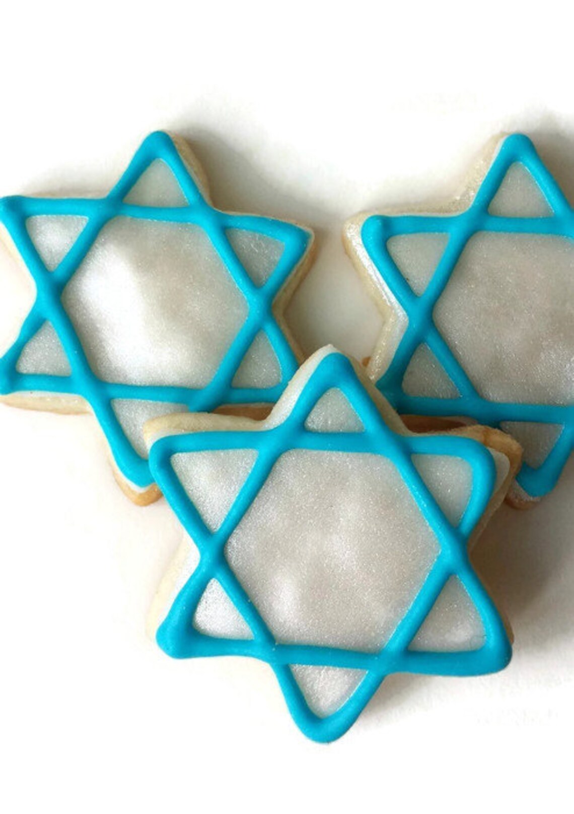 Mini Star of David Sugar Cookies - Etsy