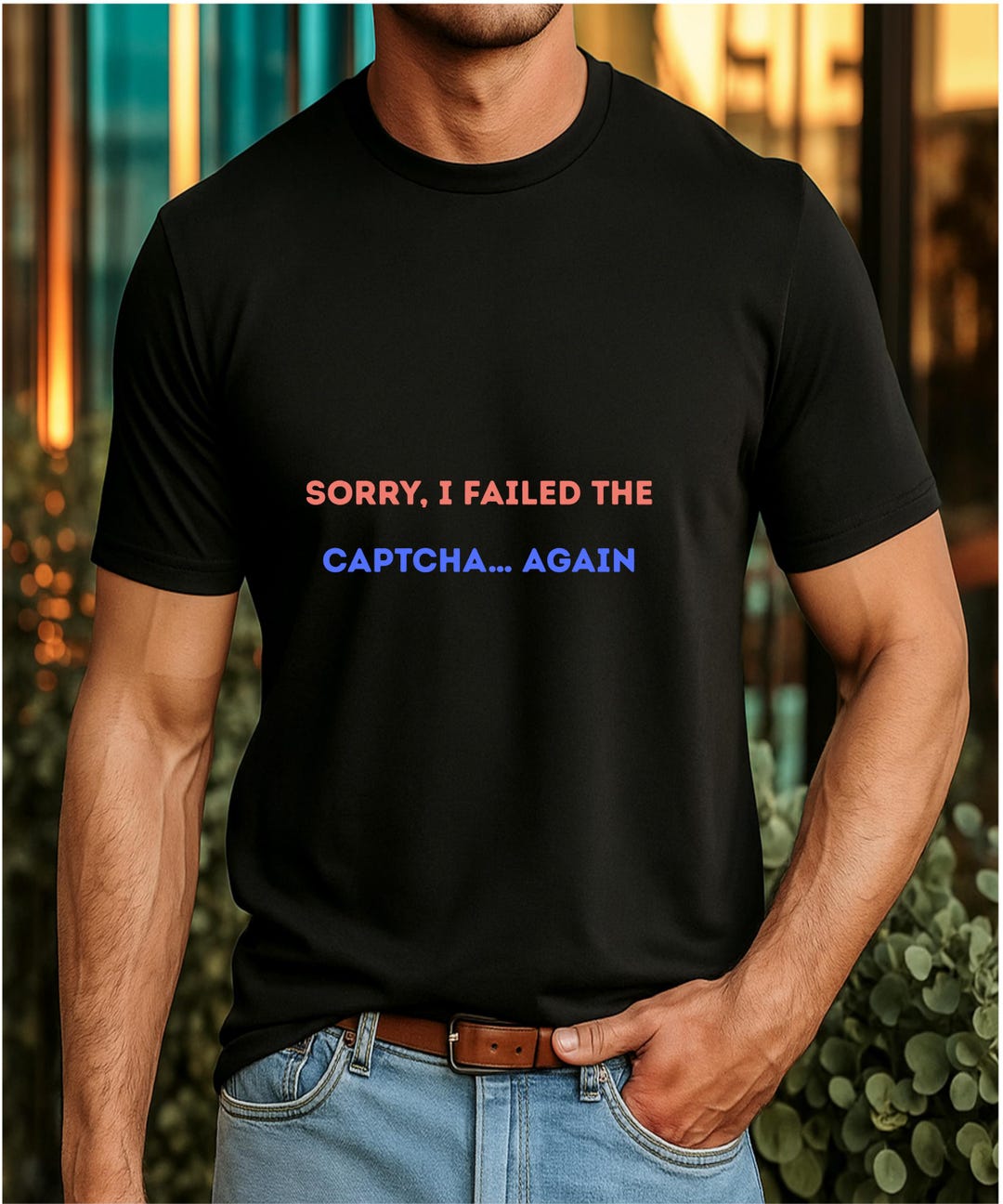 Sorry I Failed the CAPTCHA Again T-shirt | Funny Tech Quote Tee - Etsy