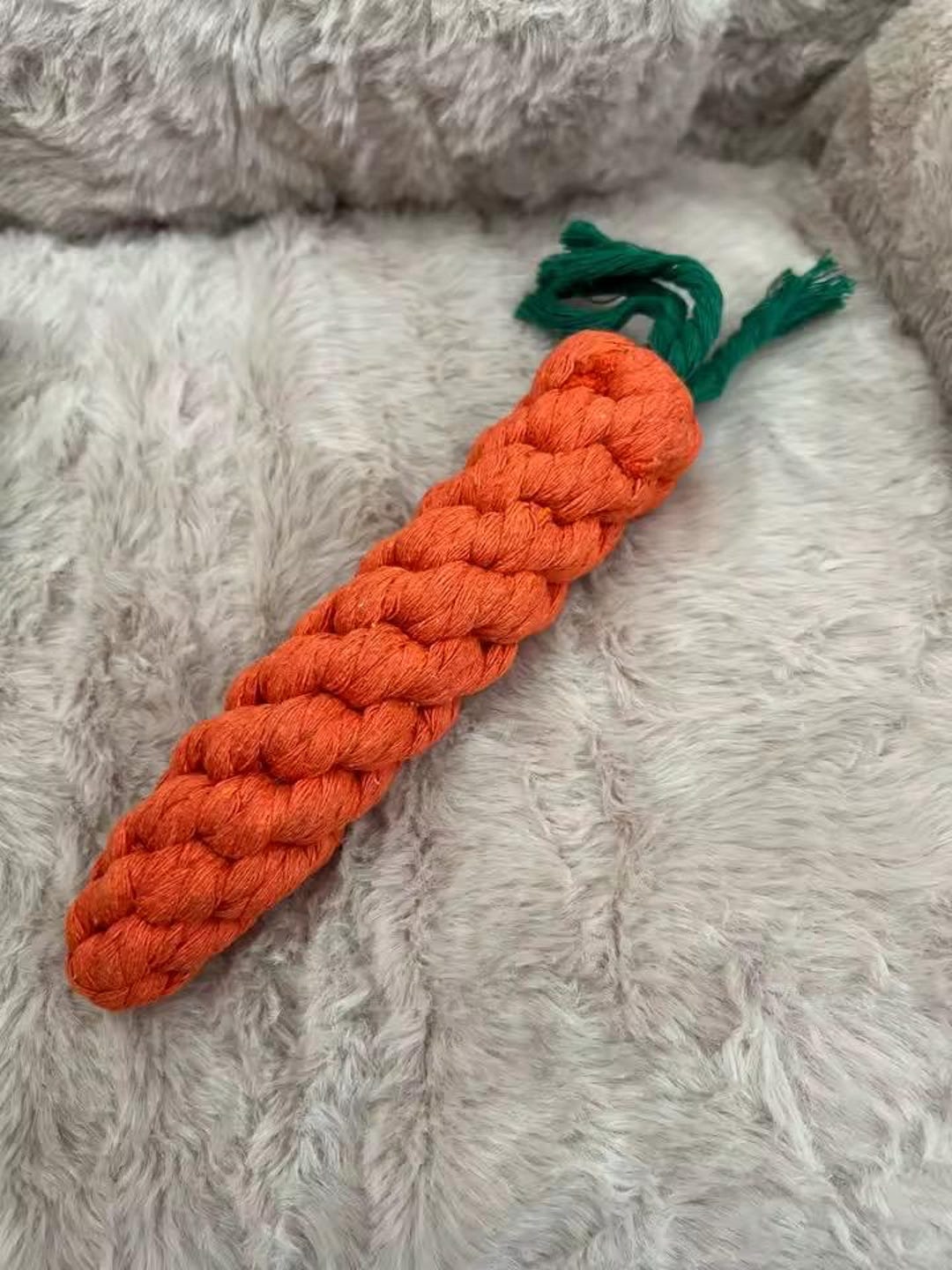 Set of 2 Durable Dog Chew Toys for Small Dogs – Bite-resistant Cotton ...