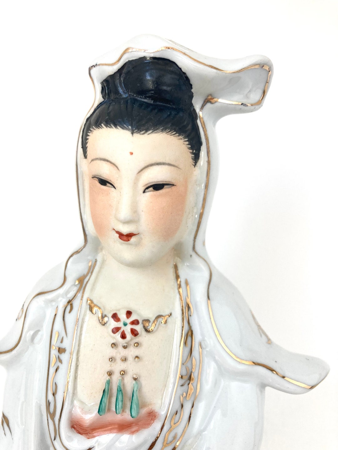 Vintage Guan Yin Statue-goddess of Compassion Statue-guan Yin and the ...
