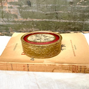 Antique French Brass Box French Trinket Box Antique Keepsake Box French ...