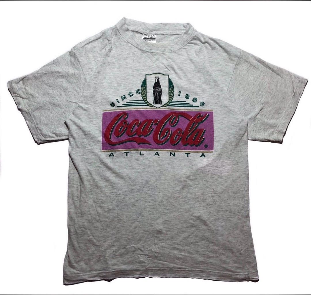 Vintage Atlanta 1886 Coca Cola T-shirt - Etsy