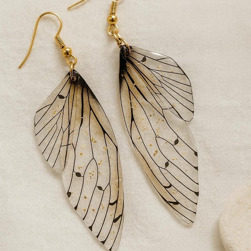 Translucent Fairy Necklace - Etsy