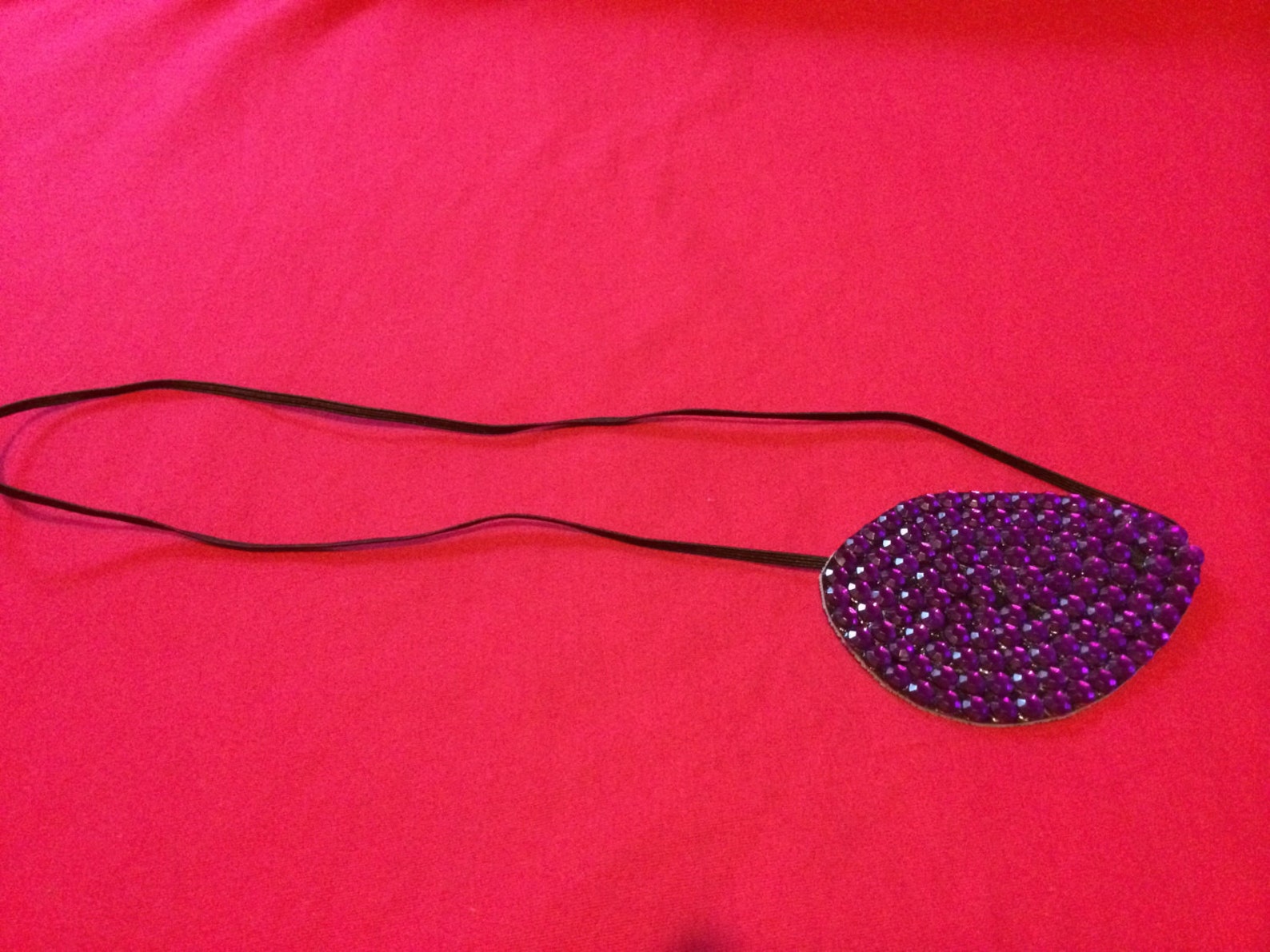 Swarovski Crystal Rhinestone Eye Patch - Etsy