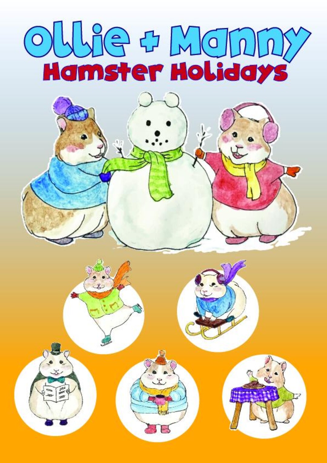 Ollie and Manny - Hamster Holidays - Etsy