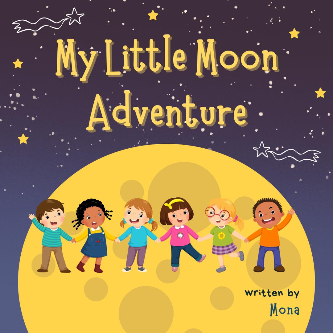 My Little Moon Adventure Workbook (digital Download) - Etsy