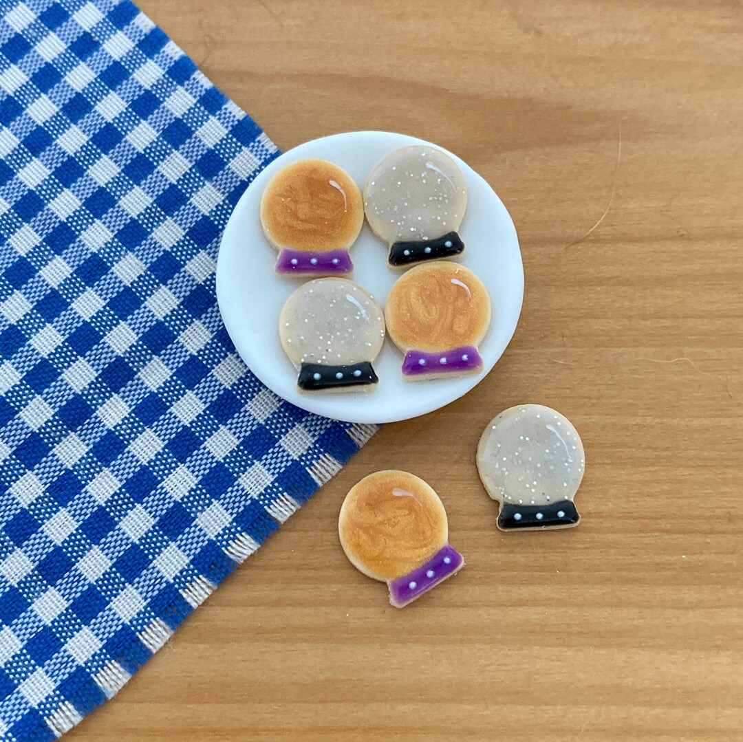 Dollhouse Miniature Crystal Ball Cookies - Etsy