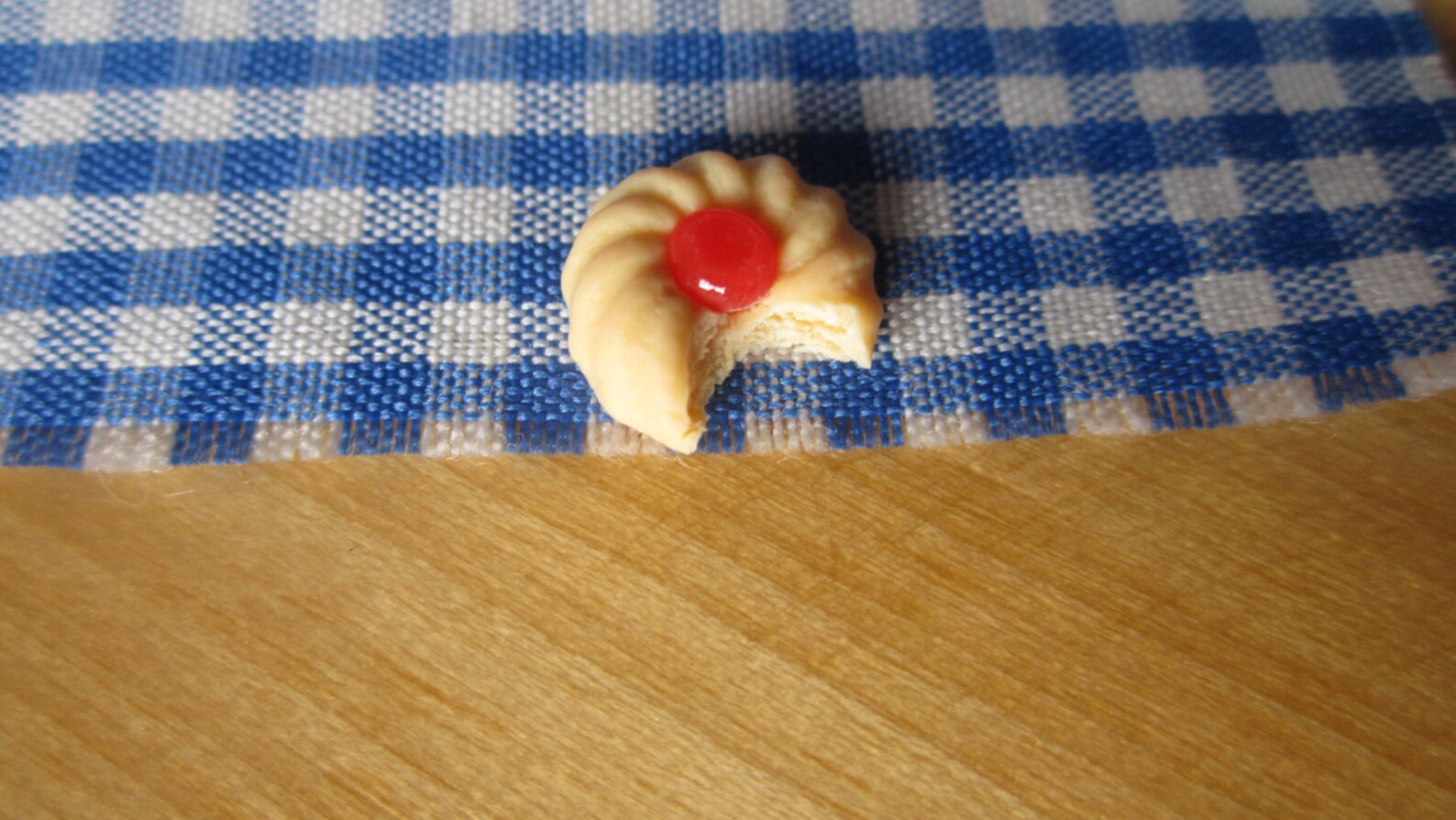 Dollhouse Miniature Jam Ring Cookies - Etsy