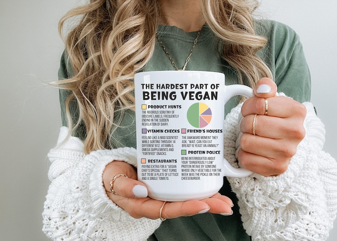 Vegan Mug, Vegan Definition, Getting Enough Protein, Sarcastic Vegan ...