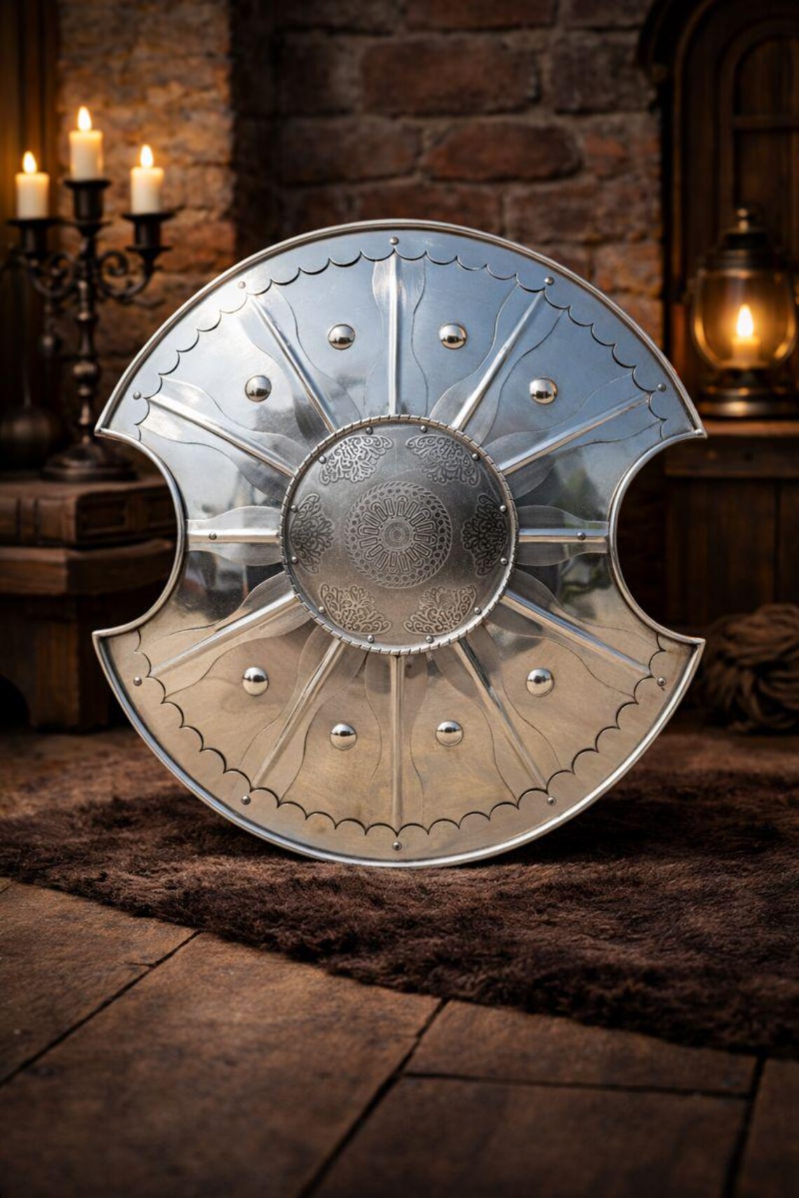 Medieval Troy Trojan Shield: Greek Warrior Metal Shield,viking Wall ...
