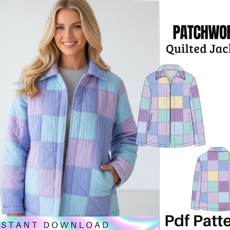 Patchwork Jacket - Etsy
