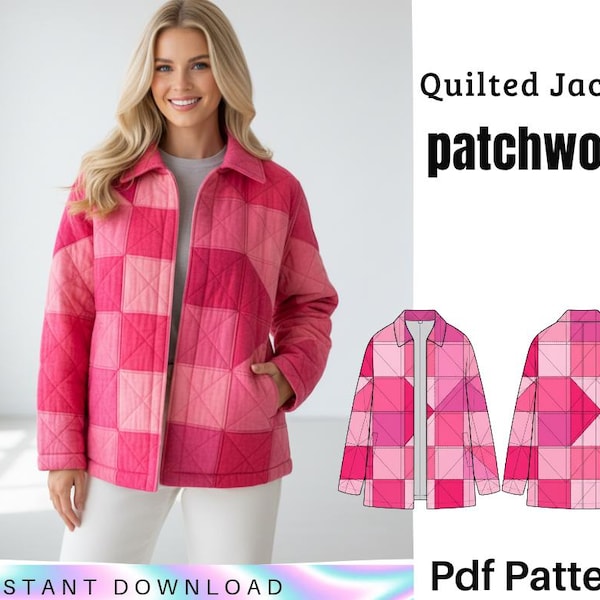 Patchwork Jacket - Etsy