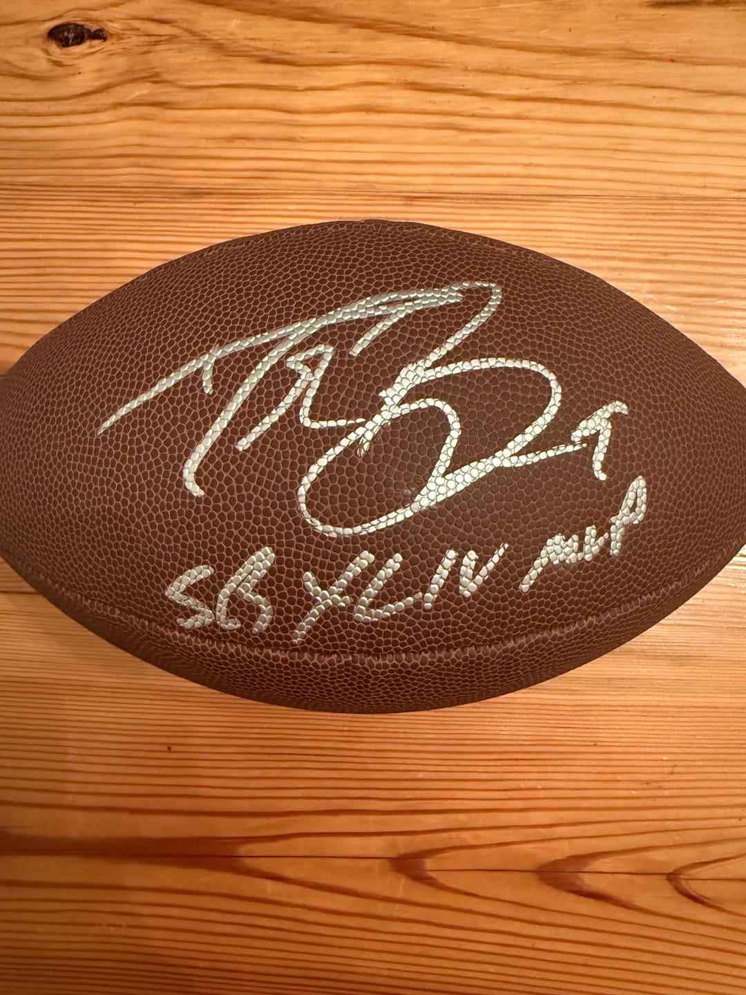 Drew Brees “super Bowl 44 MVP” Signed Football With COA - Etsy