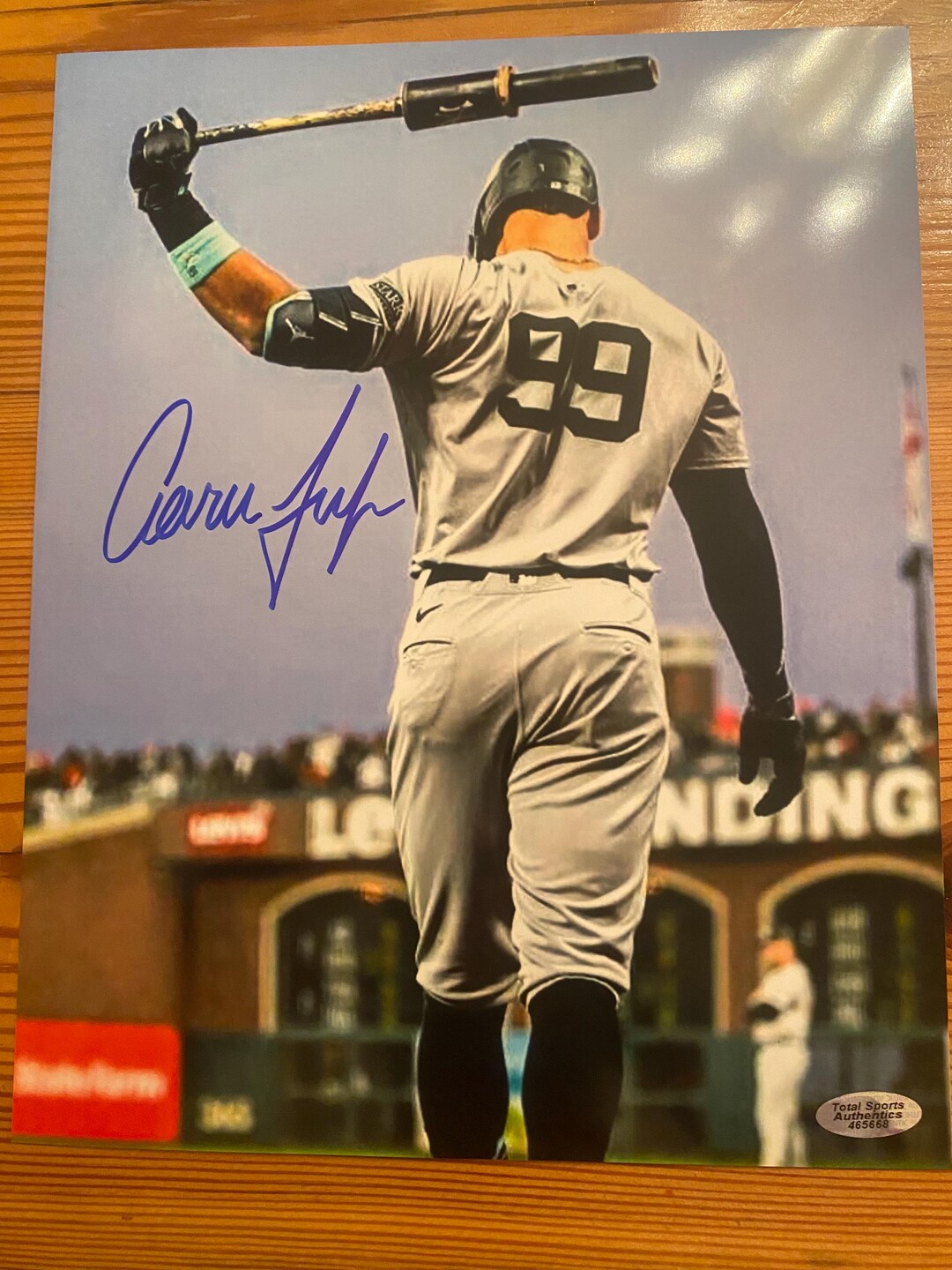 Aaron Judge Autographed 8x10 Photo - Etsy