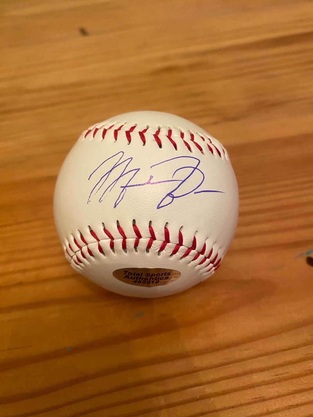 Michael Jordan Autographed Rawlings Logo Baseball With COA - Etsy