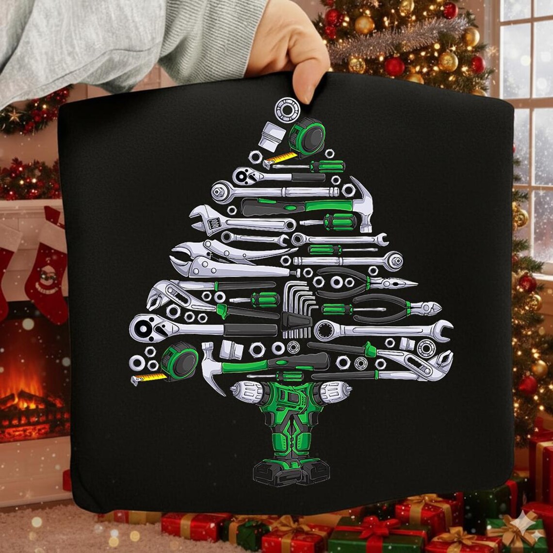Cars Christmas Tree PNG Bundle, Drifting Christmas Tree, Red Truck ...