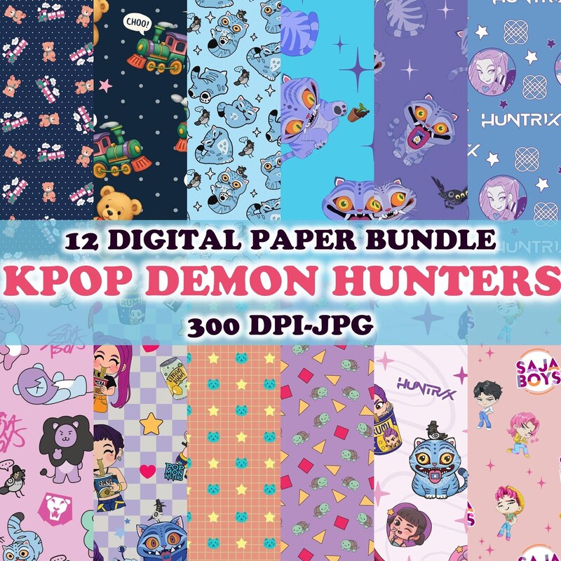 Kpop Demon Hunter Fabric - Etsy