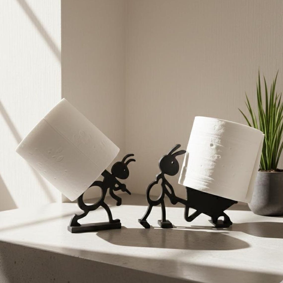 Funny Ant Toilet Paper Holder: 3D Printed Quirky Bathroom Decor - Etsy