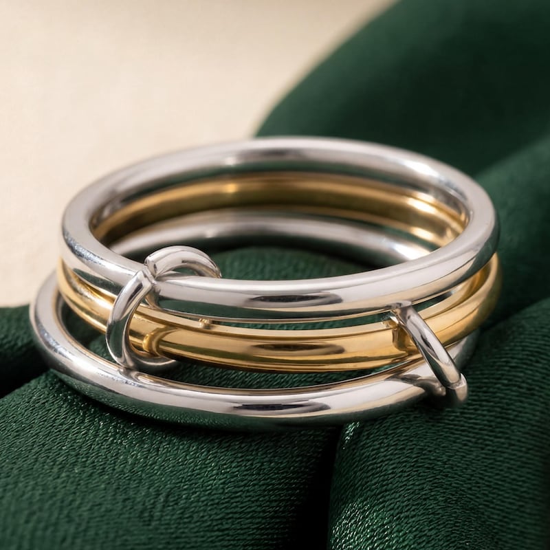 Non Tarnish Anxiety Rings - Etsy