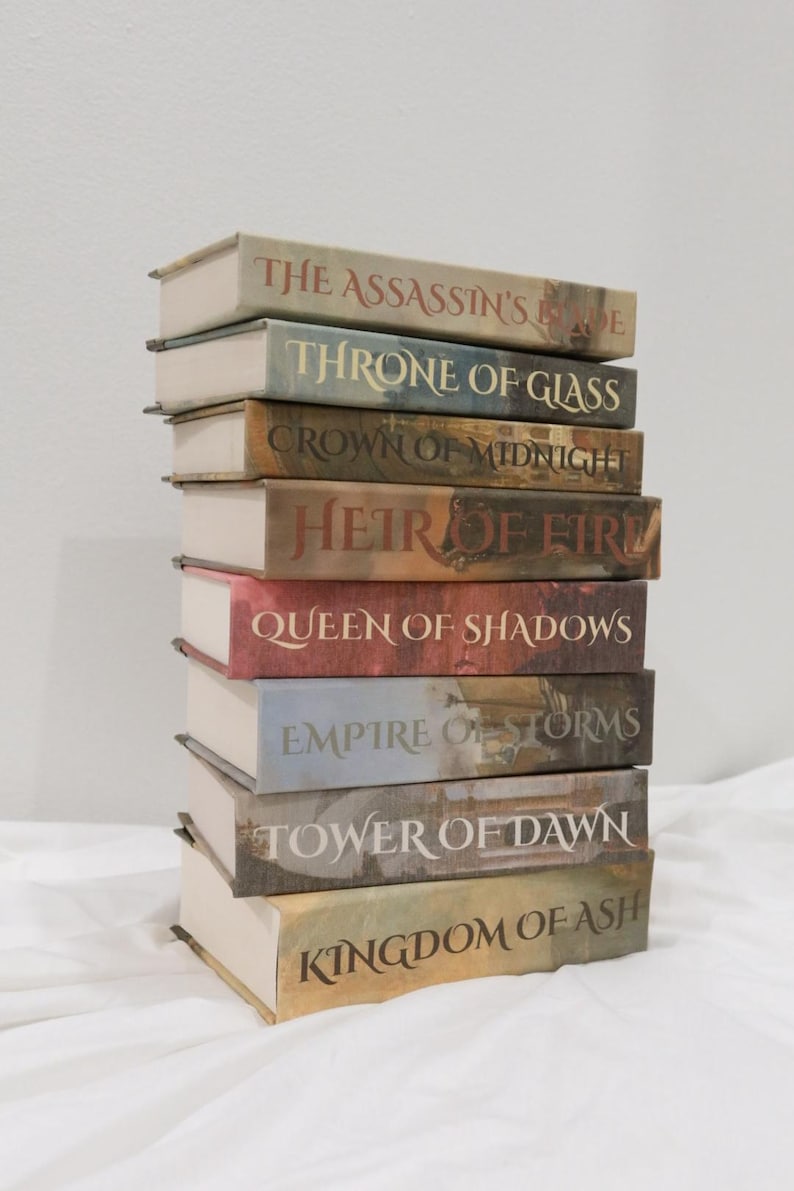 Throne of Glass Inspired Book Set | Full Series Hardcover Rebind ...