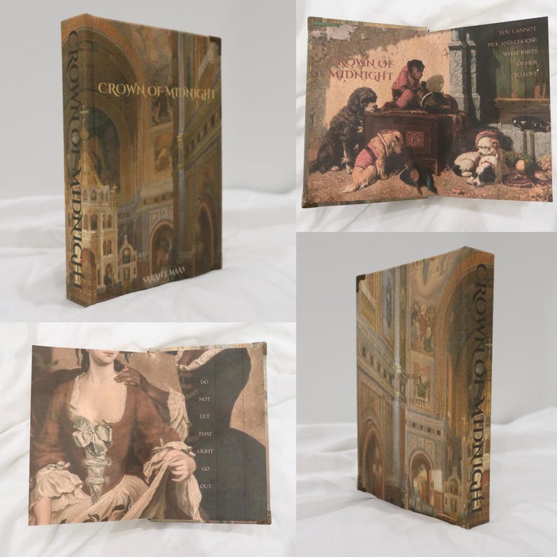 Throne of Glass Inspired Book Set | Full Series Hardcover Rebind ...