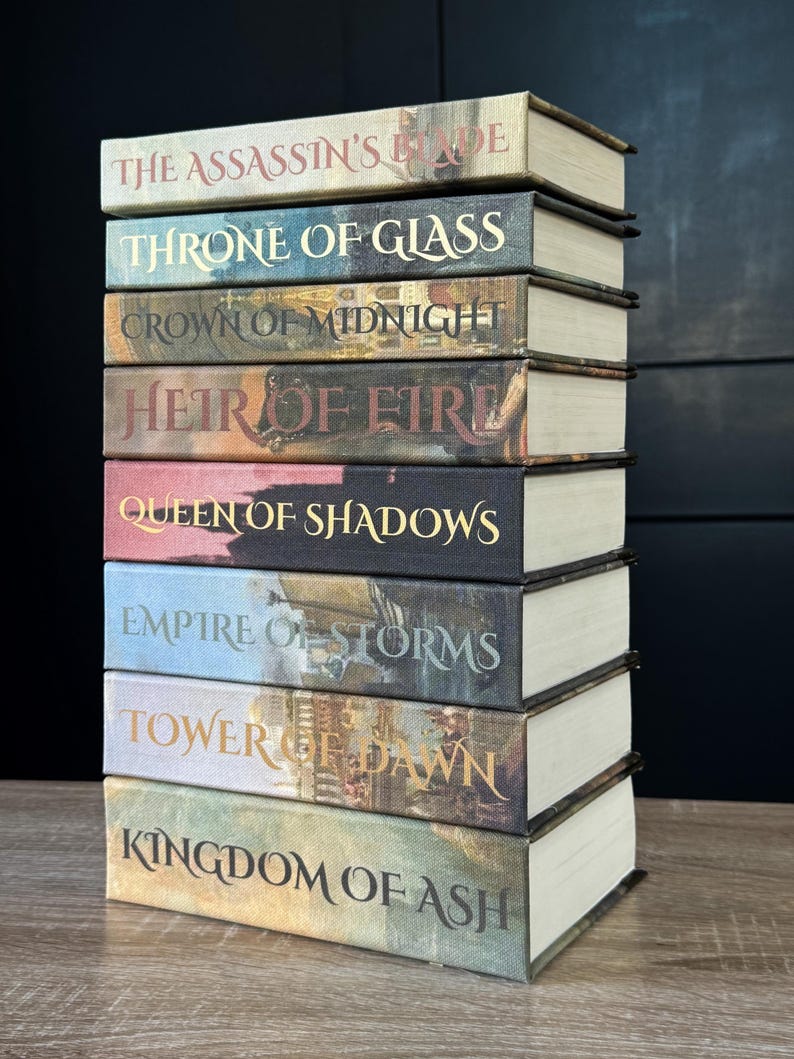 The Assassins Blade by Sarah J. Maas | Hardcover Rebind | Handmade ...