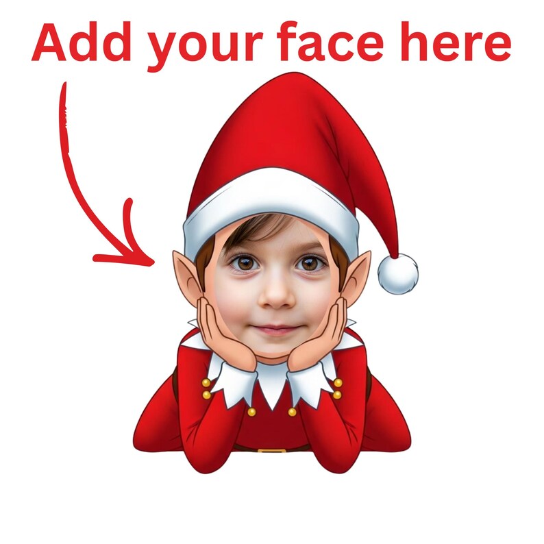 Elf Christmas Photo Frames Canva Template | 10+ Canva Holiday Elf ...