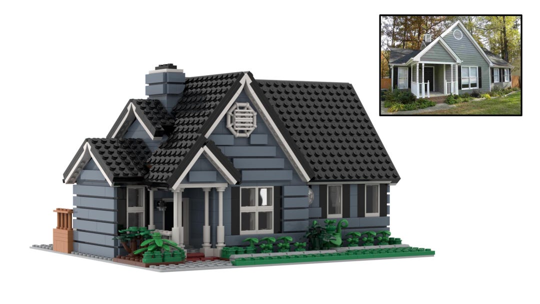 Custom House Design and Brick Building Kit - Etsy