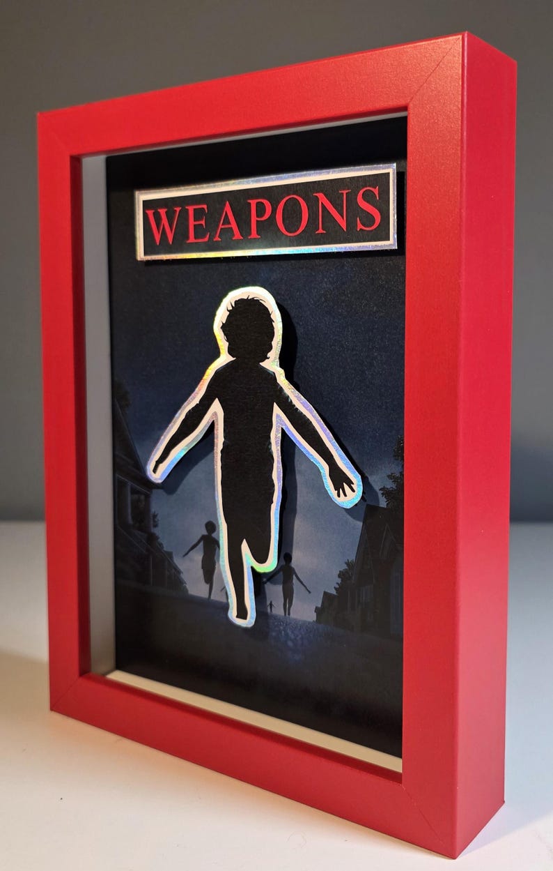 Weapons 2025 Horror Movie 3D Shadowbox – Collector’s Art - Etsy