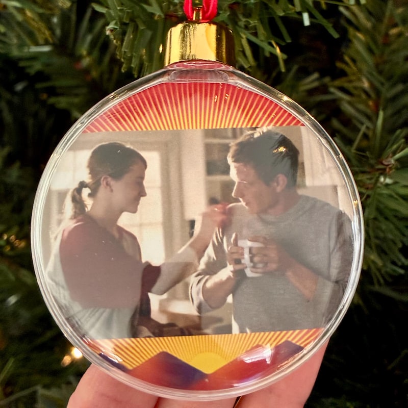 Red Plastic Clear Ornament - Etsy