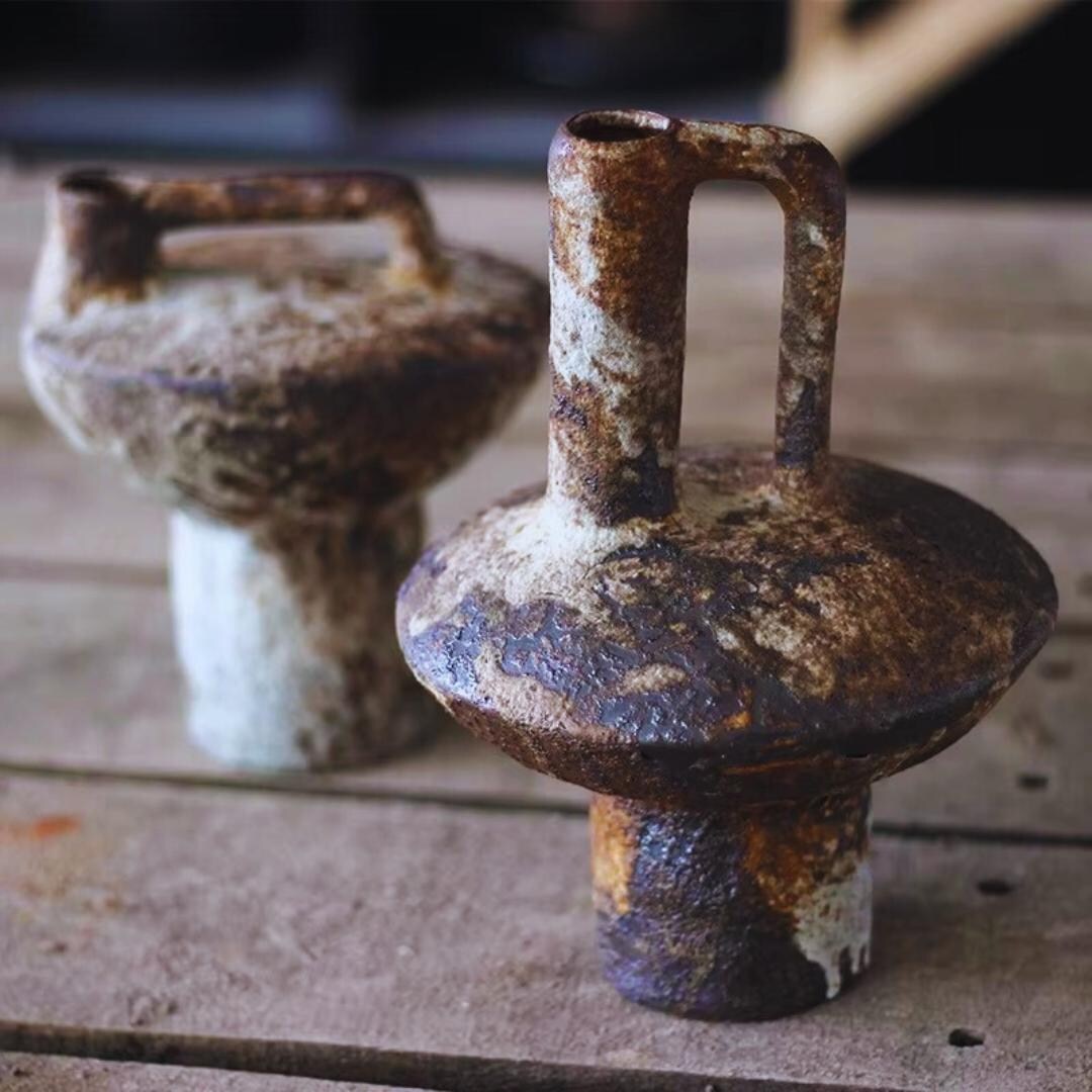 Ceramic Rough Pottery Vase - Etsy