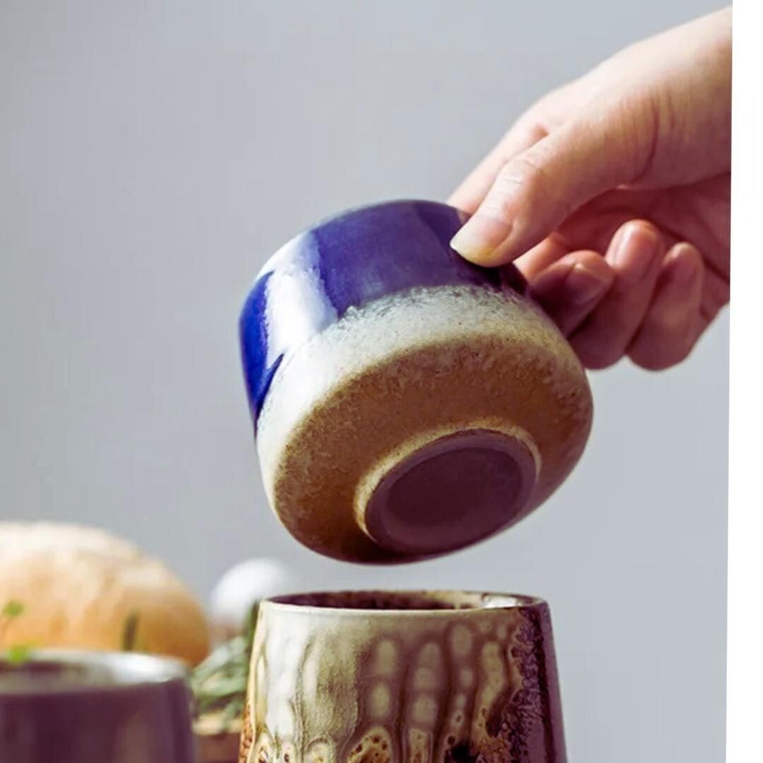 Retro Ceramic Coffee Cup - Etsy