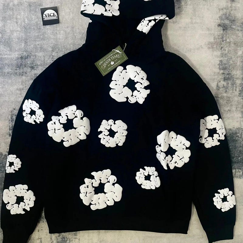 Flower Hoodie - Etsy