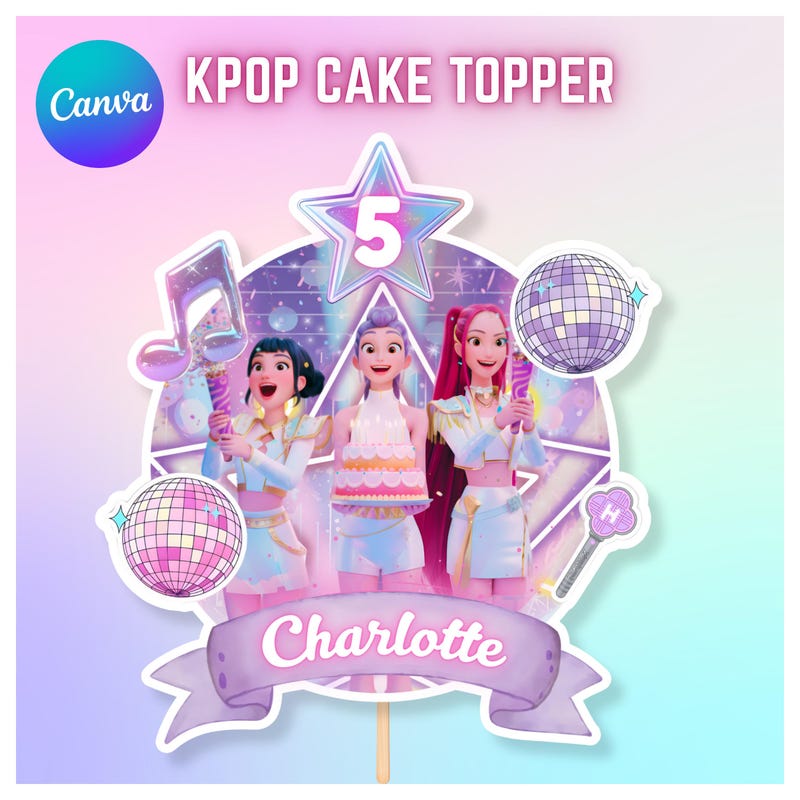 Candy Anime Cake - Etsy