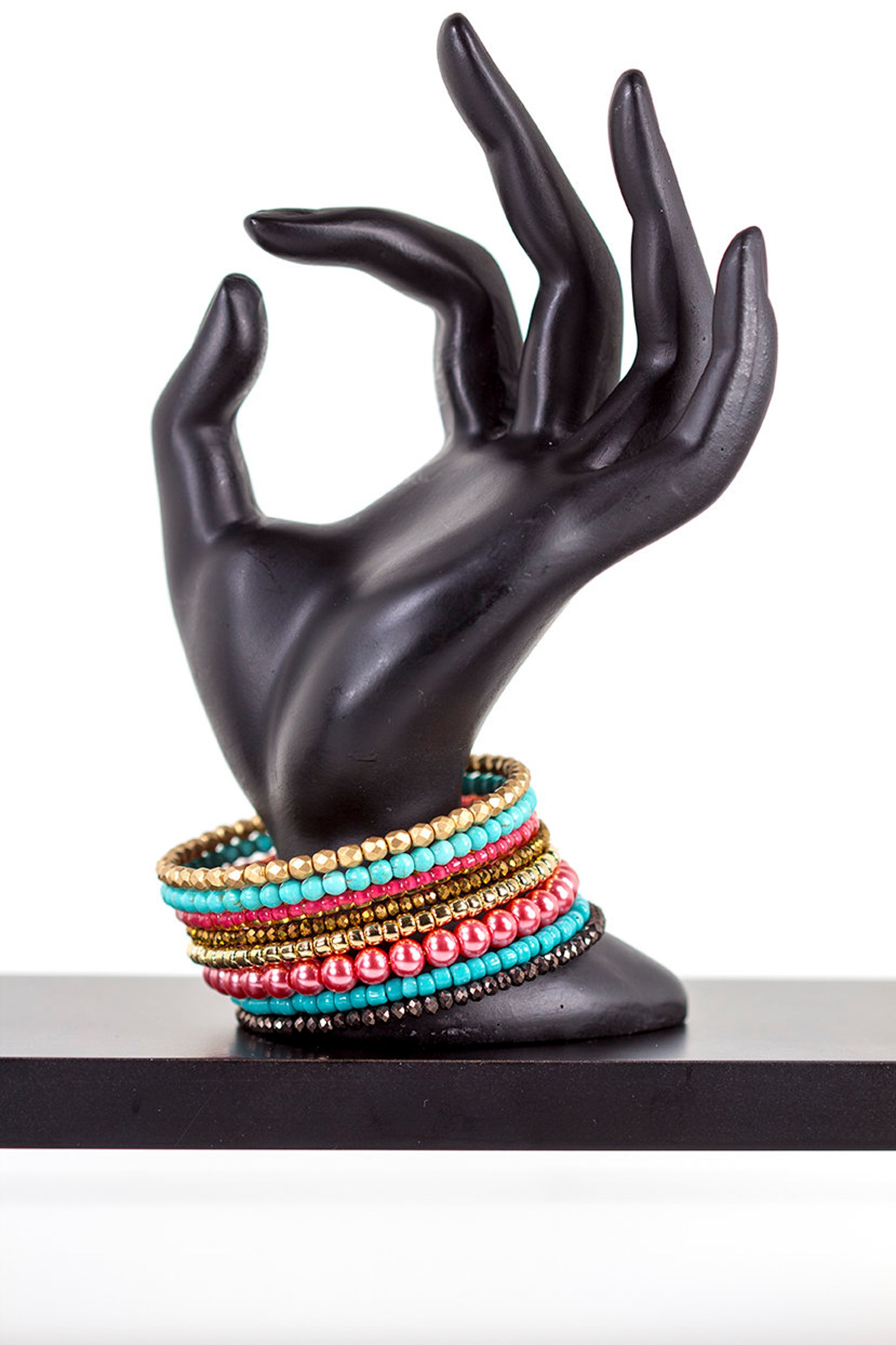 Beaded Wrap Bracelet Multi Layer Wrap Bracelet Memory Wire - Etsy
