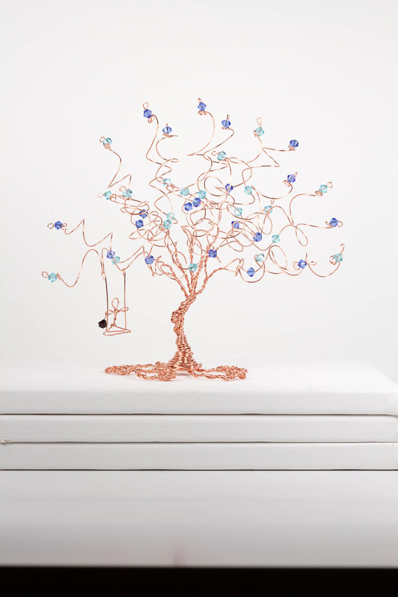 Anniversary Tree Sculpture Custom Wire Tree With Combination of Two ...