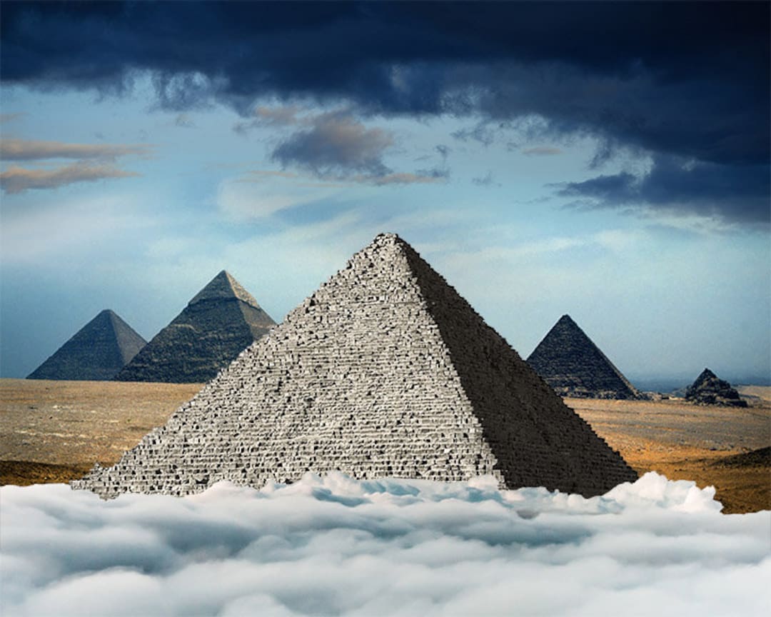 Pyramid Scheme Collage Artwork Digital Art Surreal Art Digital Collage ...