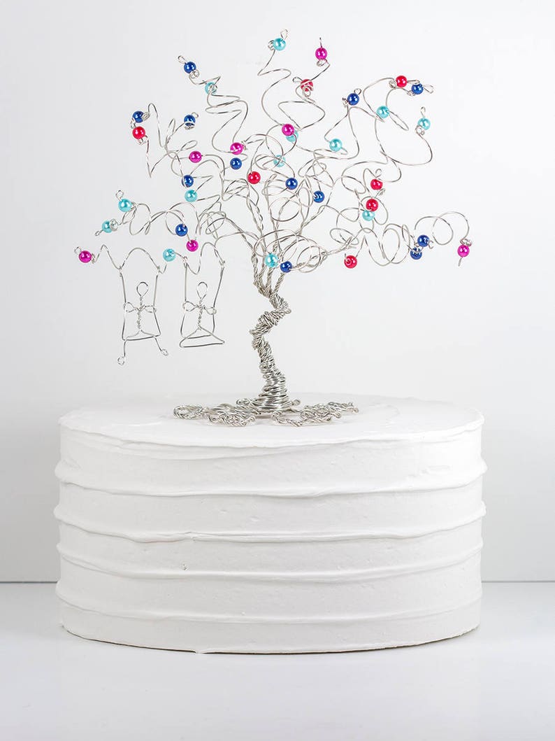 Swing Set Wedding Cake Topper Custom Tree Sculpture - Etsy
