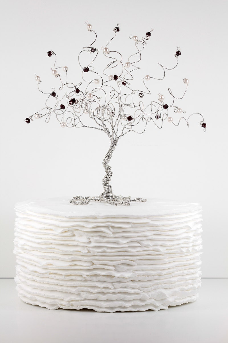 Anniversary Tree Sculpture Custom Wire Tree With Combination of Two ...