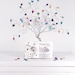 Custom Business Card Holder Wire Tree Sculpture in Any Colors - Etsy