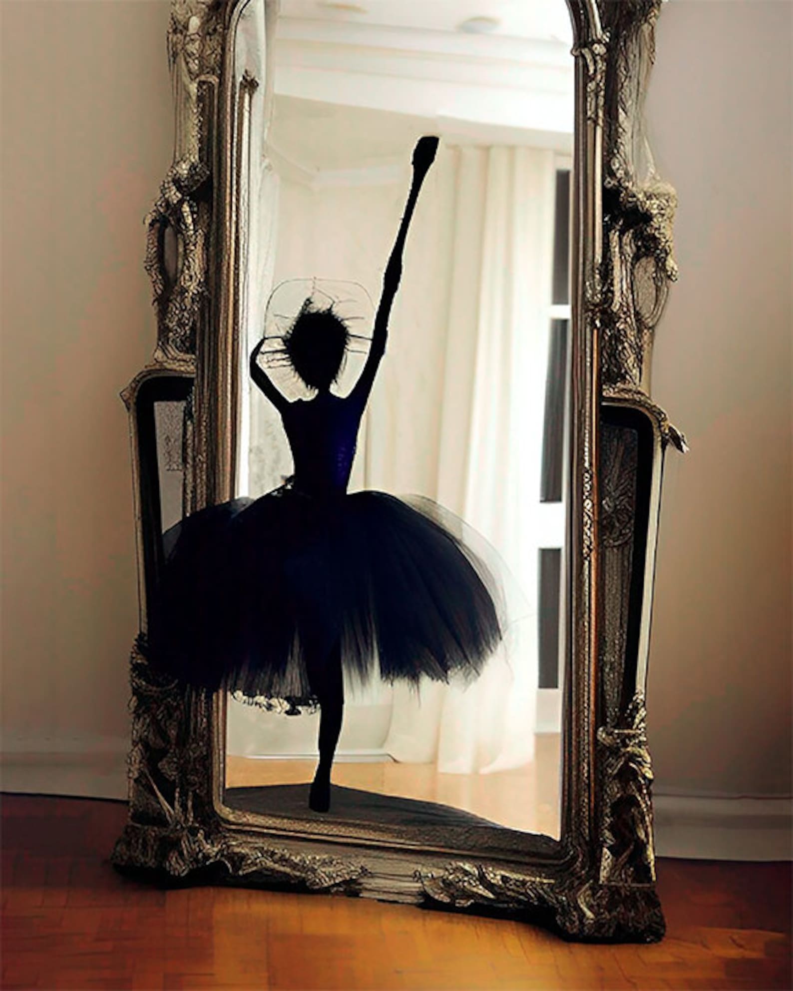 Danse Macabre Digital Art Ballet Ballerina Skeleton Dance - Etsy