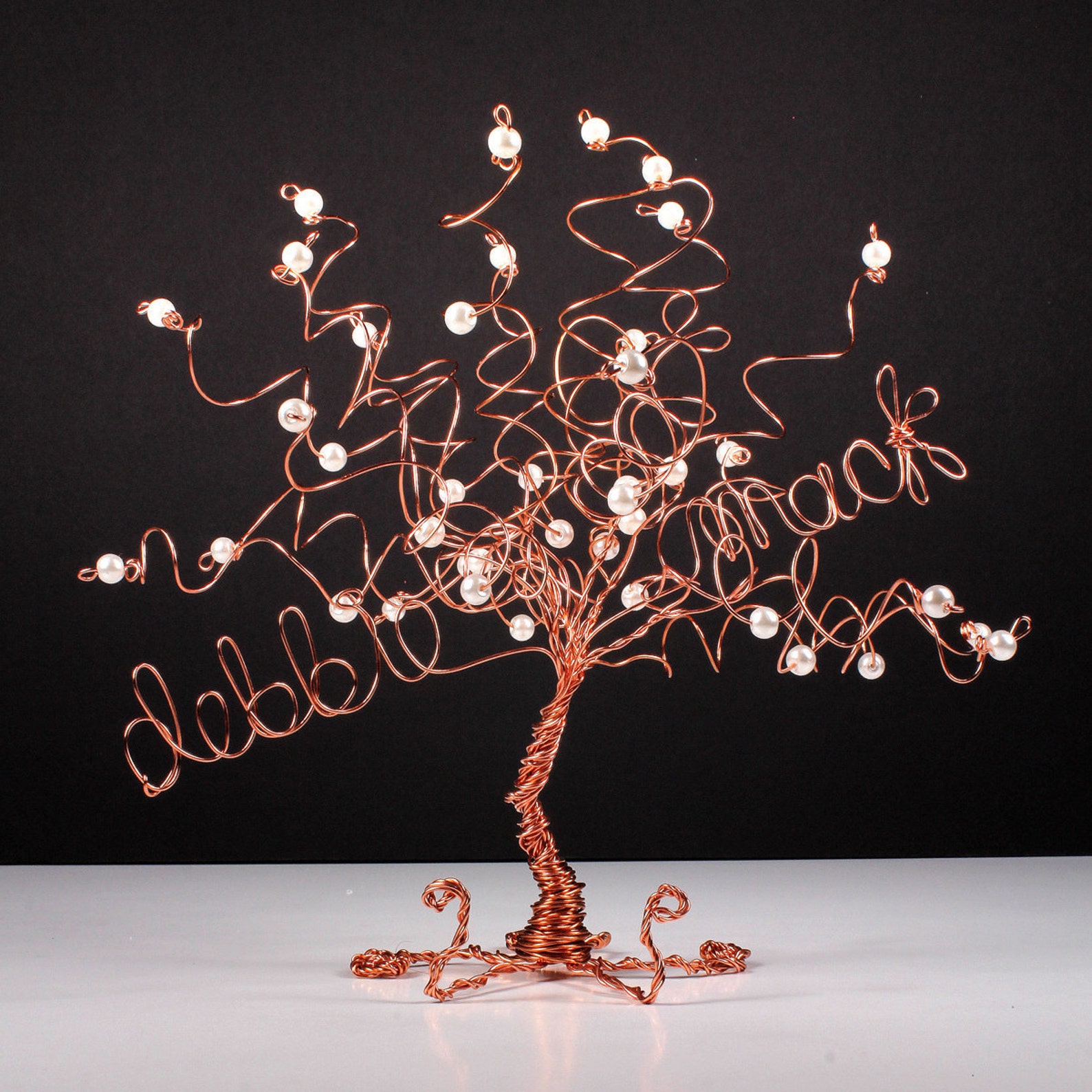 Business Card Holder Tree Custom Sculpture in Any Color | Etsy