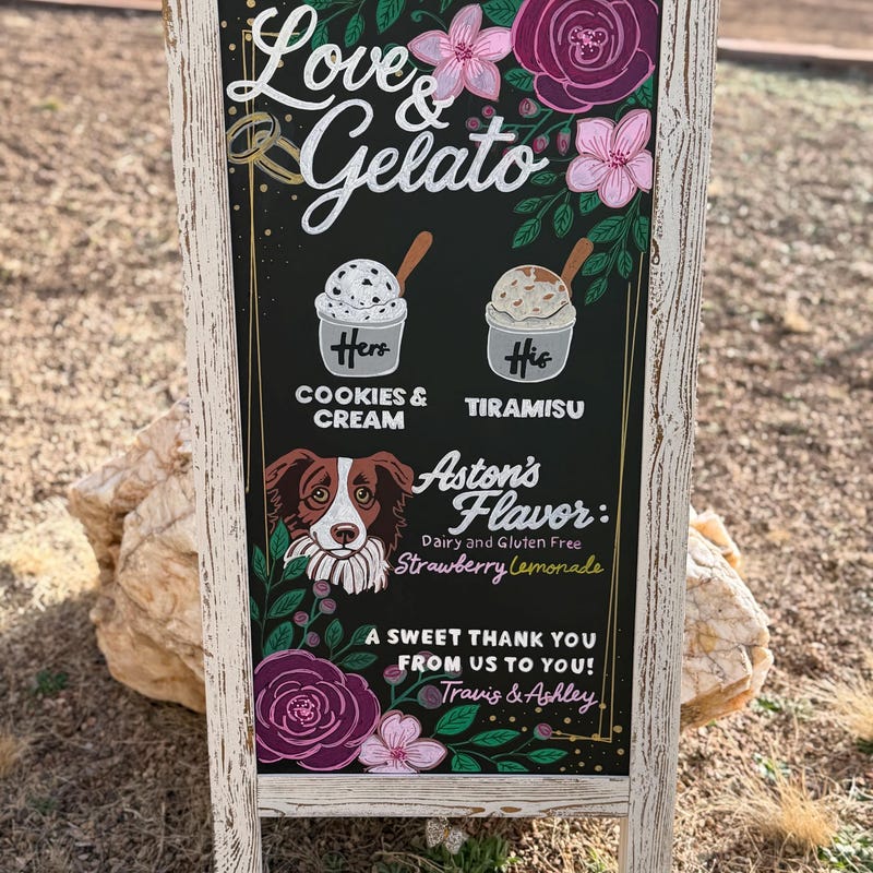 Chalkboard Sidewalk Signs - Etsy
